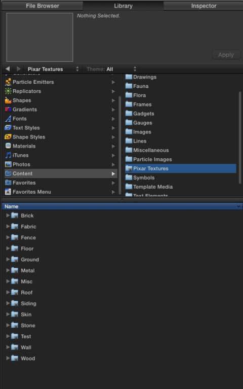 Pixar Textures —128 free textures—a must for Motion 3D text