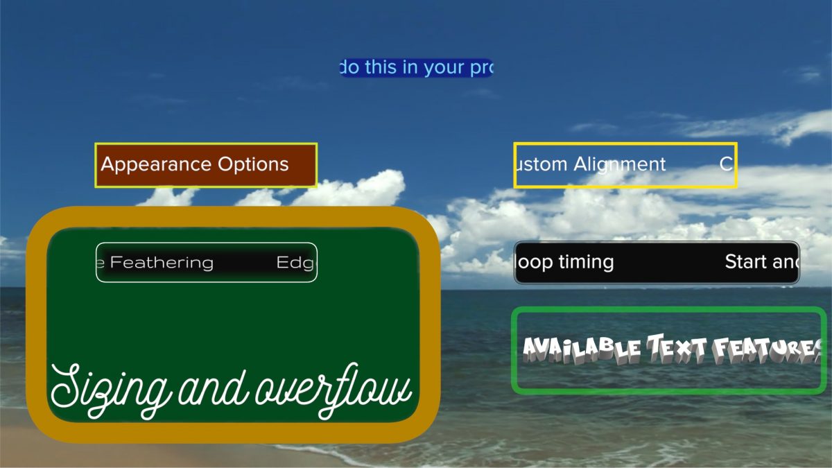 Scroll Label — A title for FCPX — FCPXTemplates.com