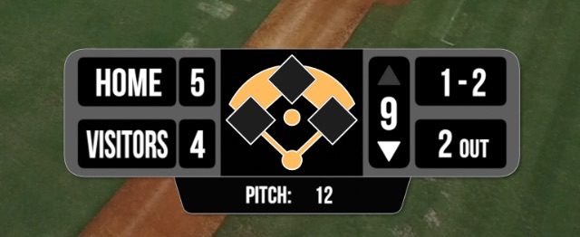 Baseball Bug scoreboard title for FCPX—FCPXTemplates.com