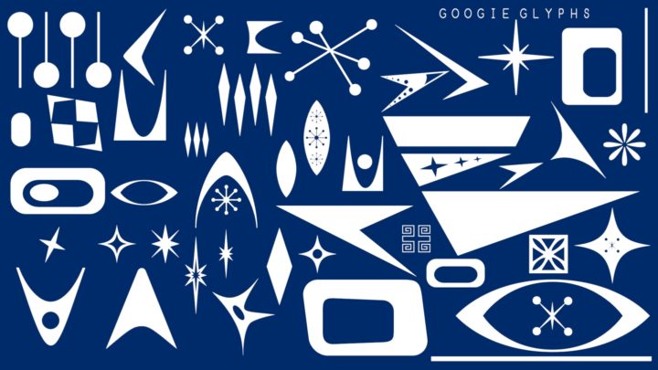 Googie Glyphs Truetype Font for your Title designs — FCPXTemplates.com ...