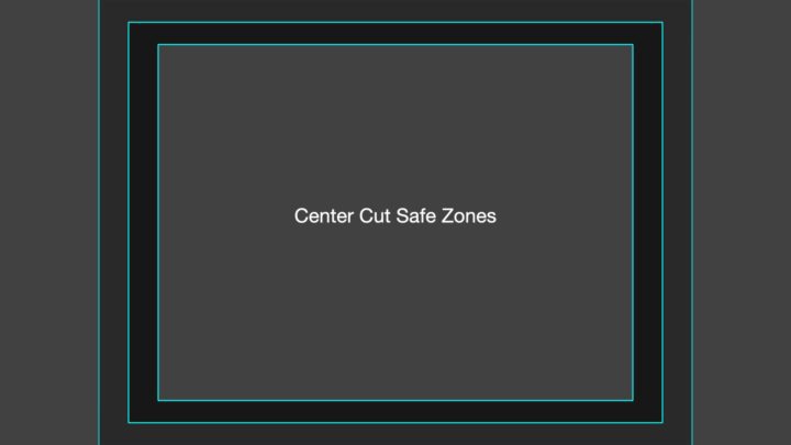 Center Cut Safe Zones — FCPX generator