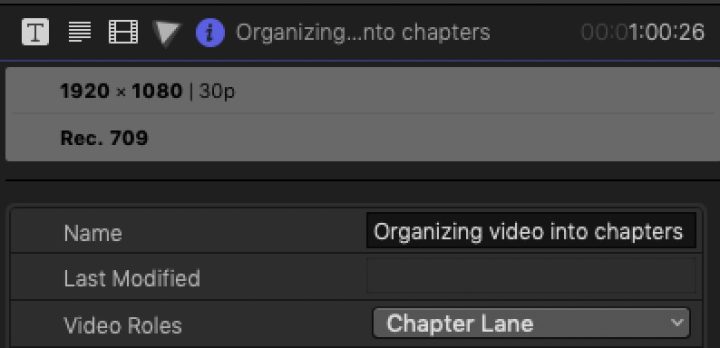 Chapter Time Range — Easily see your chapters and timing