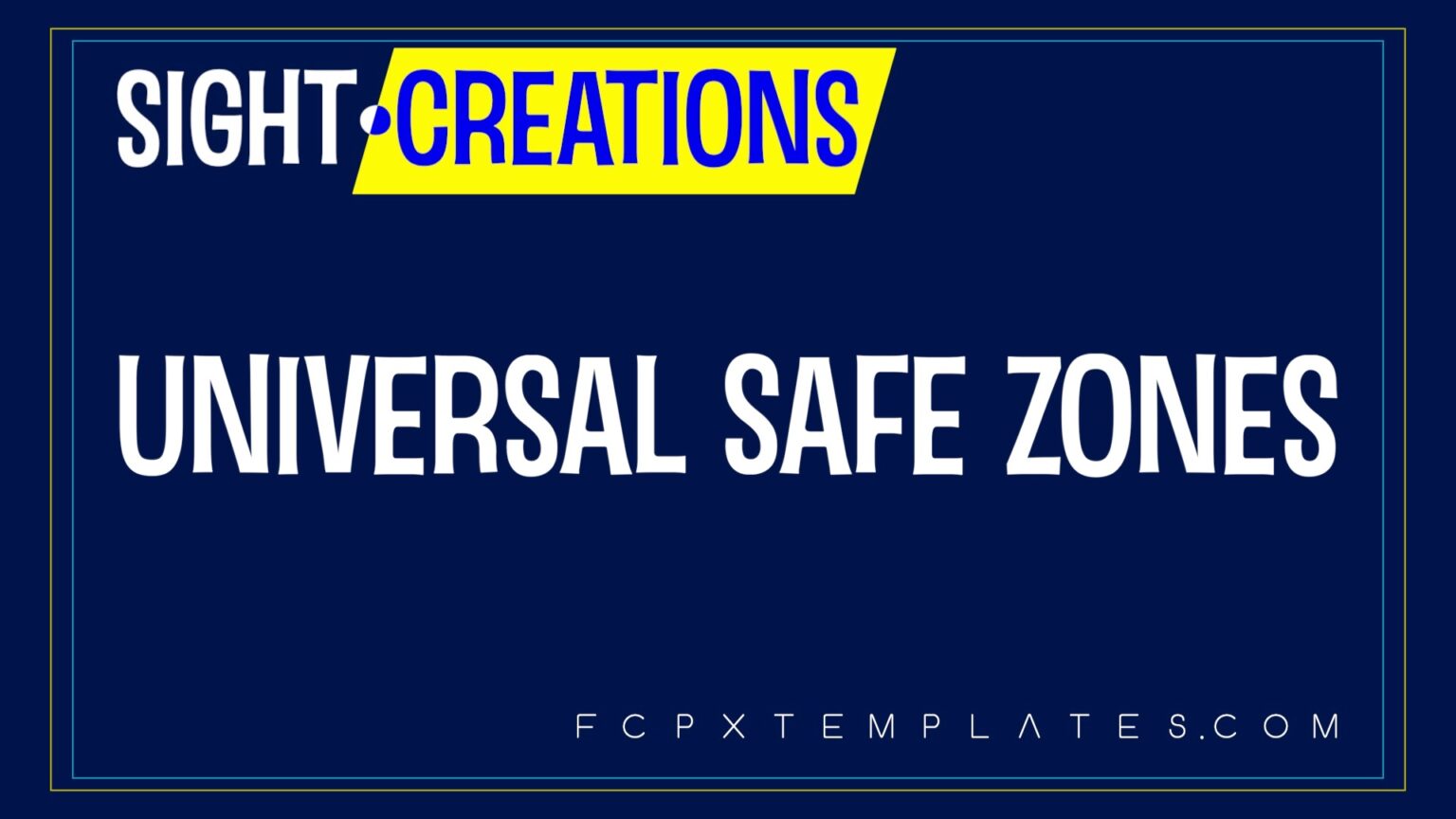 Safe Zones Title — 14 common aspect layouts