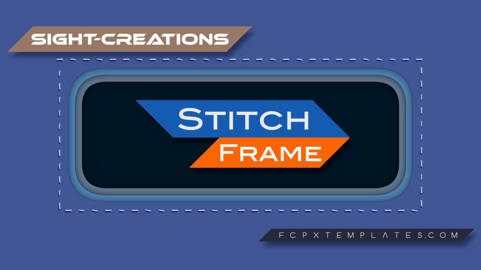 Stitch Frame — Sew it on