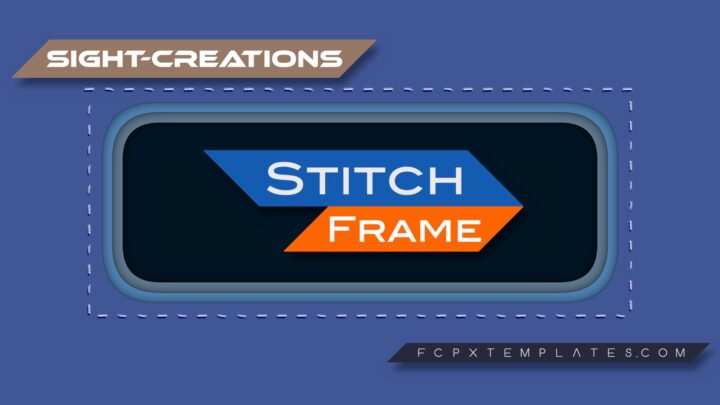 Stitch Frame — Sew it on